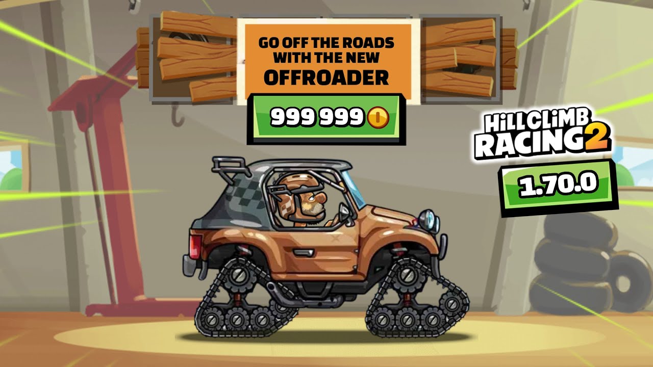 Hill Climb Racing 2 - New Vehicle OFFROADER - 1.70.0 Gameplay! - YouTube