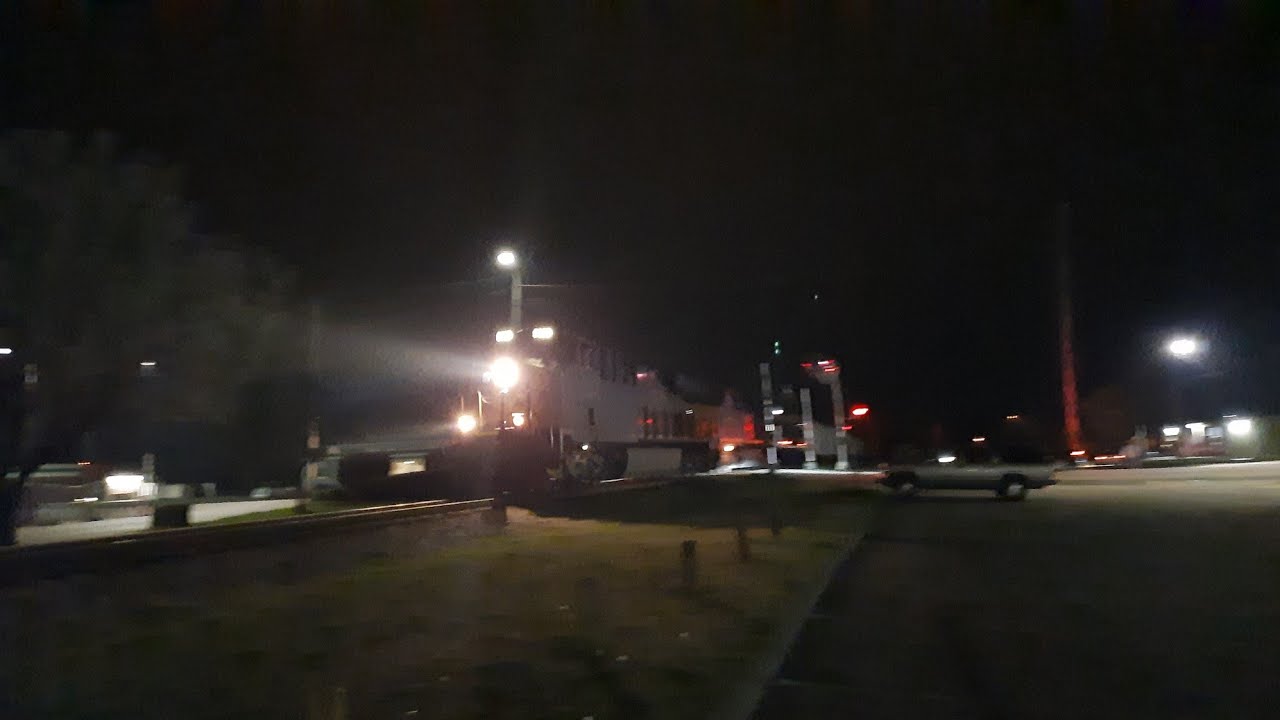 Engine # 3143 With A Rebuilt GE Trailing Taking CSX Q410-17 Heading North With A Dpu On Its Rear ...