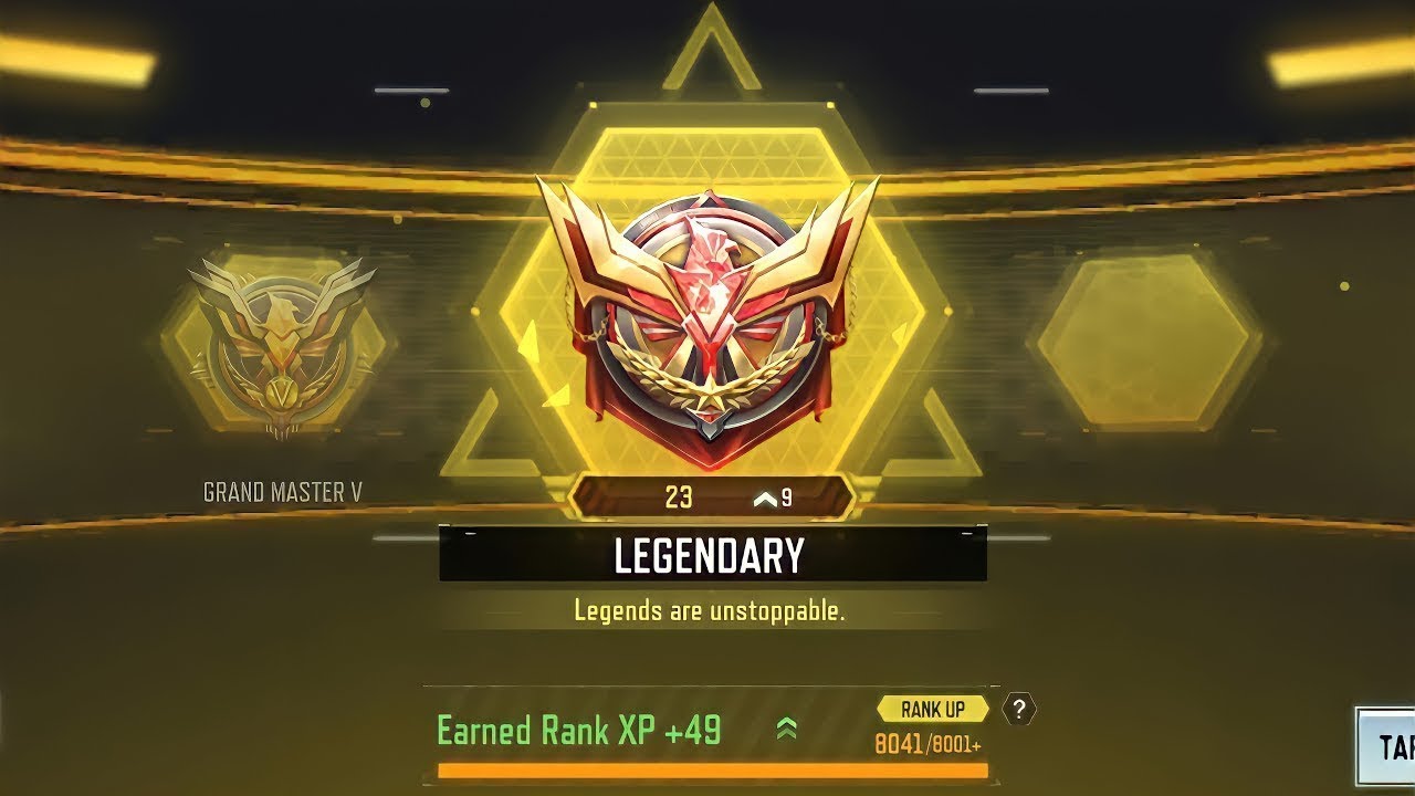 LOADOUTS that helped me reach TOP 5000 in LEGENDARY rank in CODM ...