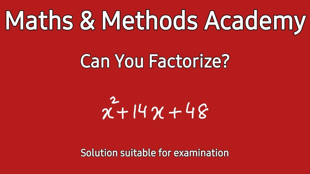 Factorization I Factoring Algebraic Expressions | How to Factorize ...