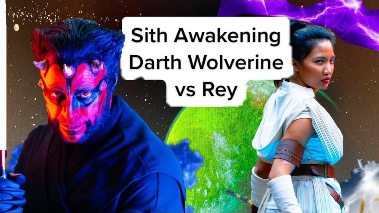 Sith Awakening: Darth Wolverine vs Rey - YouTube