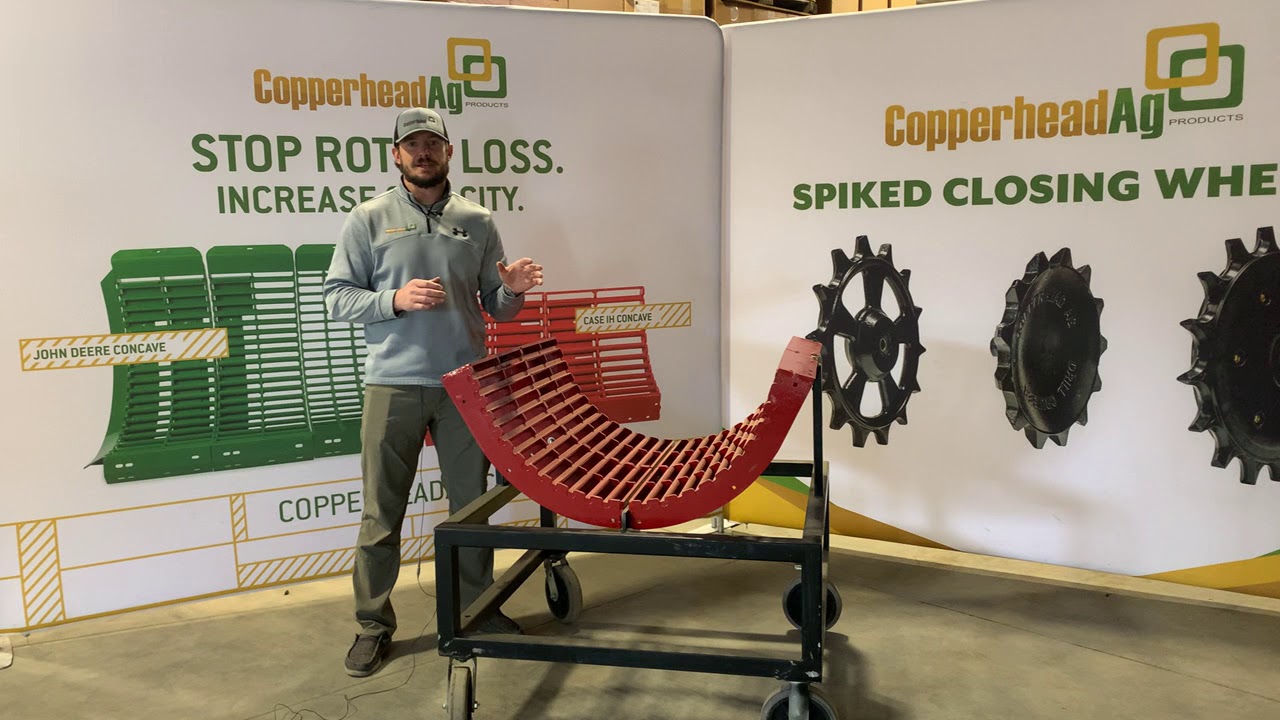 Case Concave Machine Fitment - YouTube