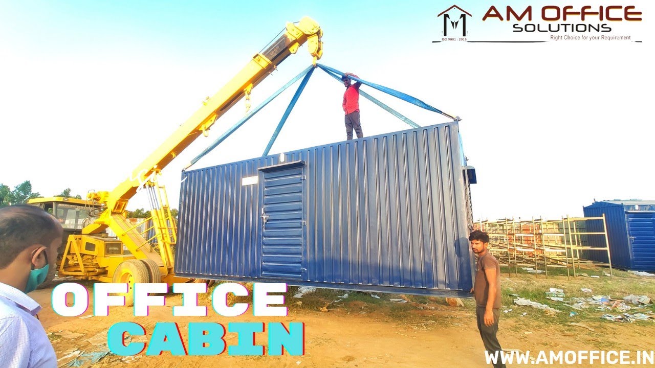 Portable Office Cabin | Portable Container Office | AM Office Solutions ...