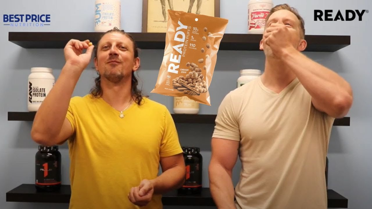 Ready Protein Puffs Delicious Protein Snack - YouTube