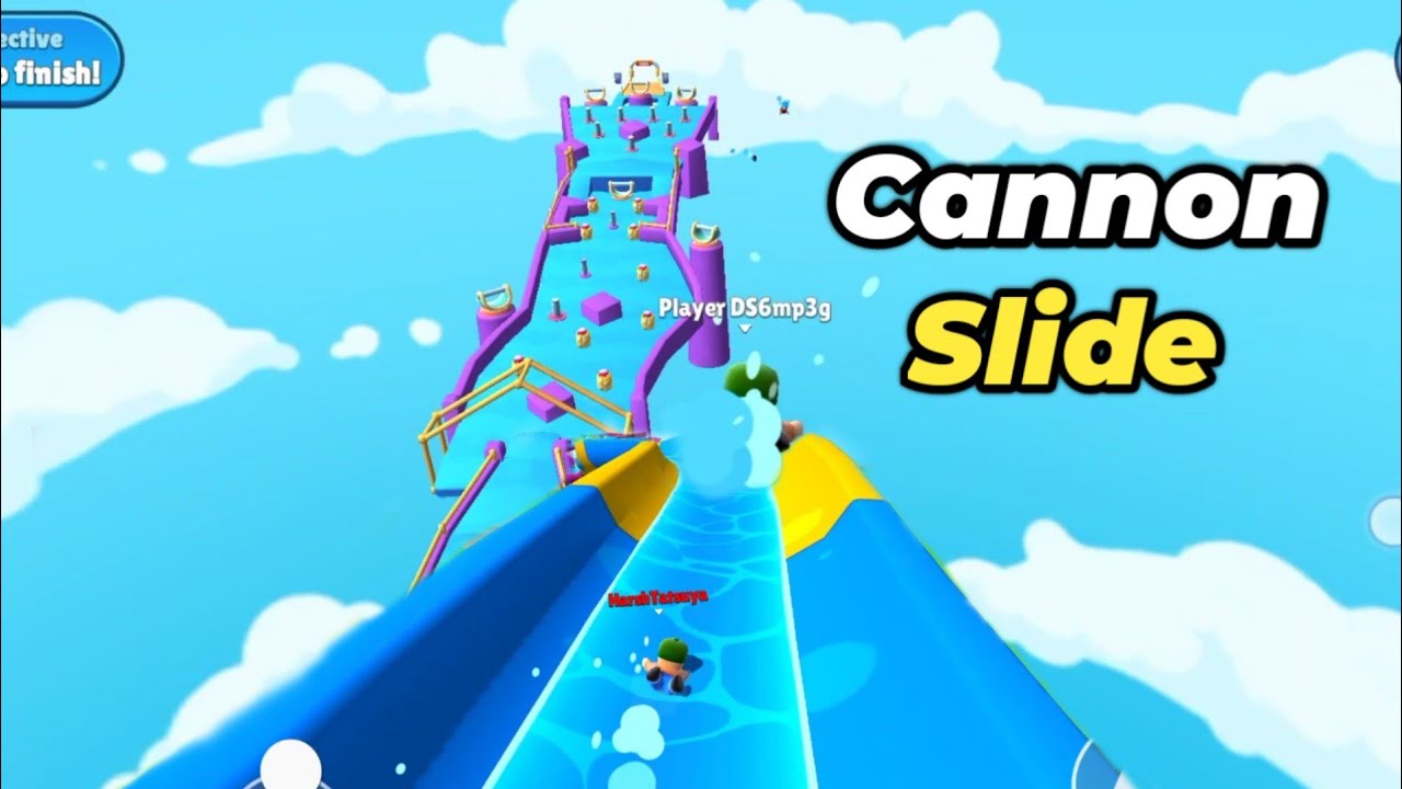 Super Slide in Cannon Climb | Stumble Guys Compilation - YouTube
