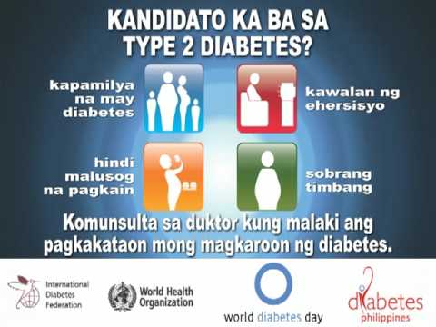 World Diabetes Day (Tagalog) by Diabetes Philippines - YouTube