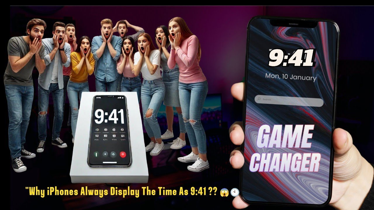 The Shocking Reason iPhones Always Shows Time As 9:41 in Ads. #iphone # ...