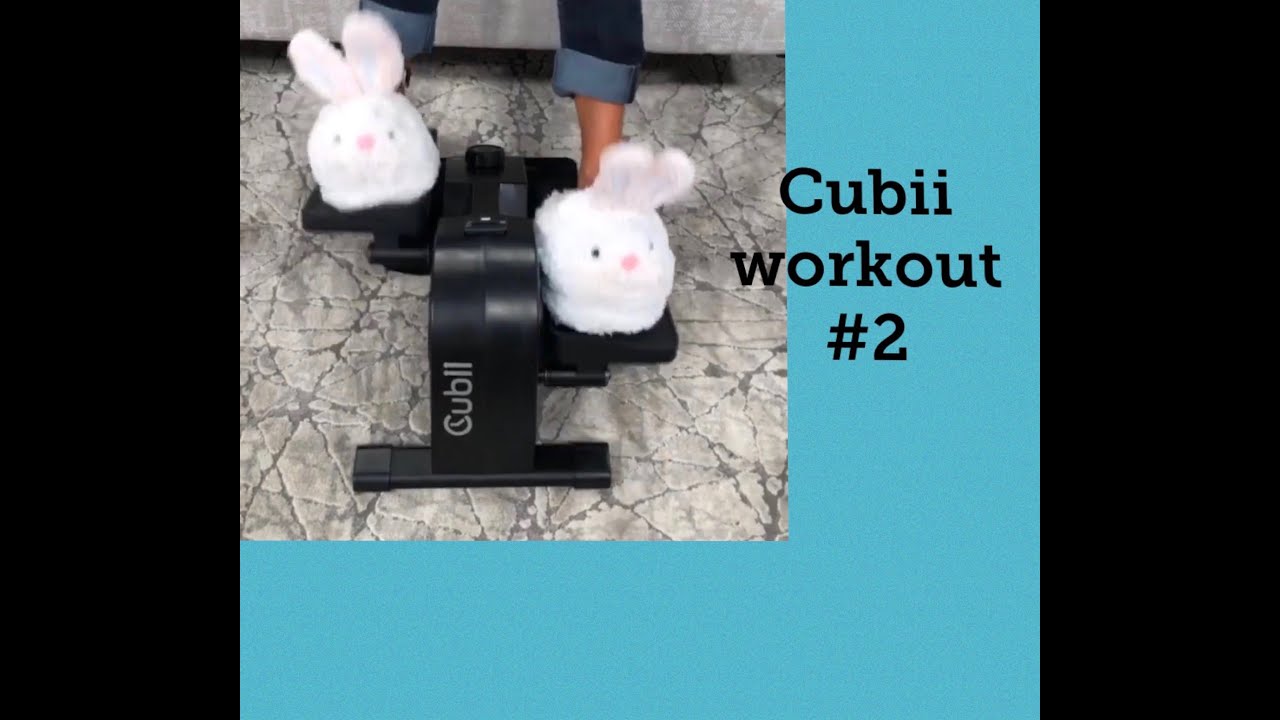 Cubii pyramid weight training cardio workout - YouTube