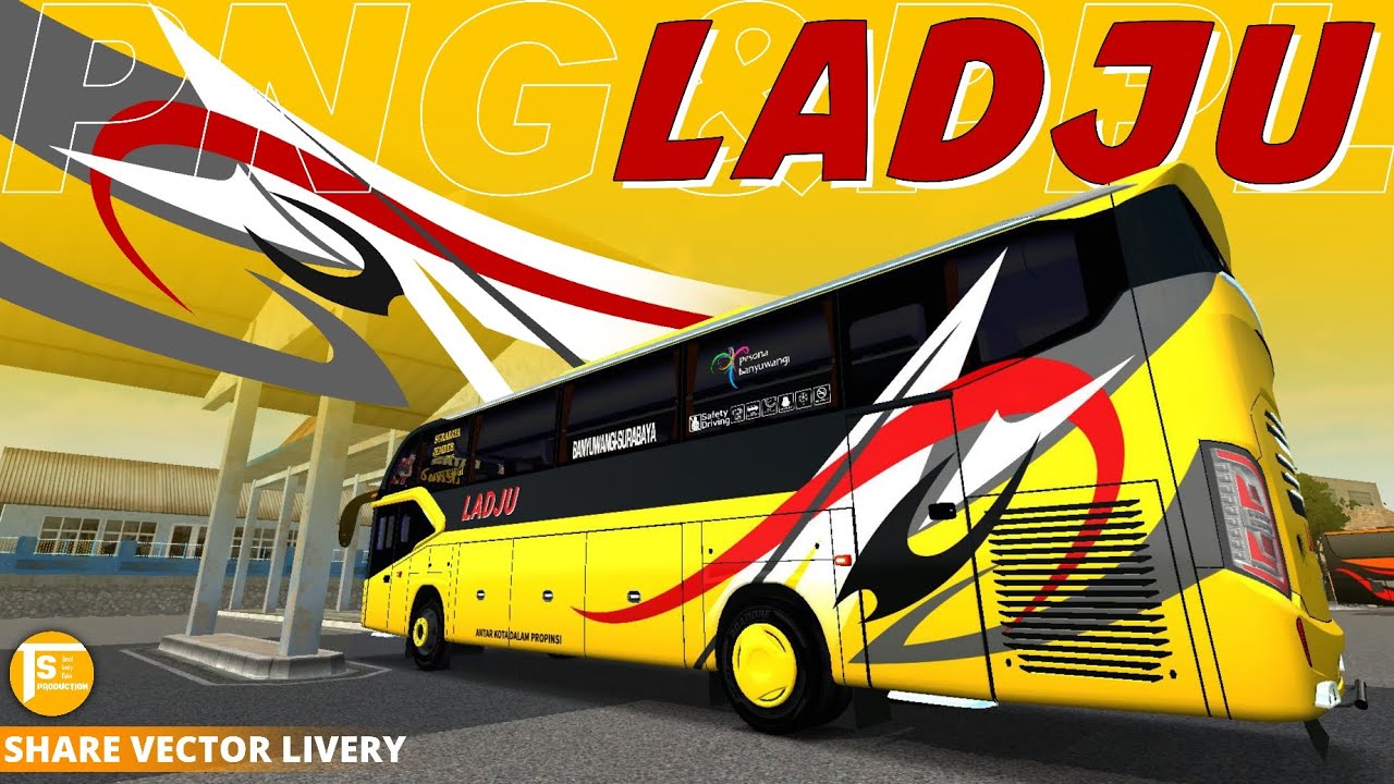 [ SHARE VECTOR LIVERY ] LADJU KUNING EDISI PATAS BY @Ts_Liverymaker ...