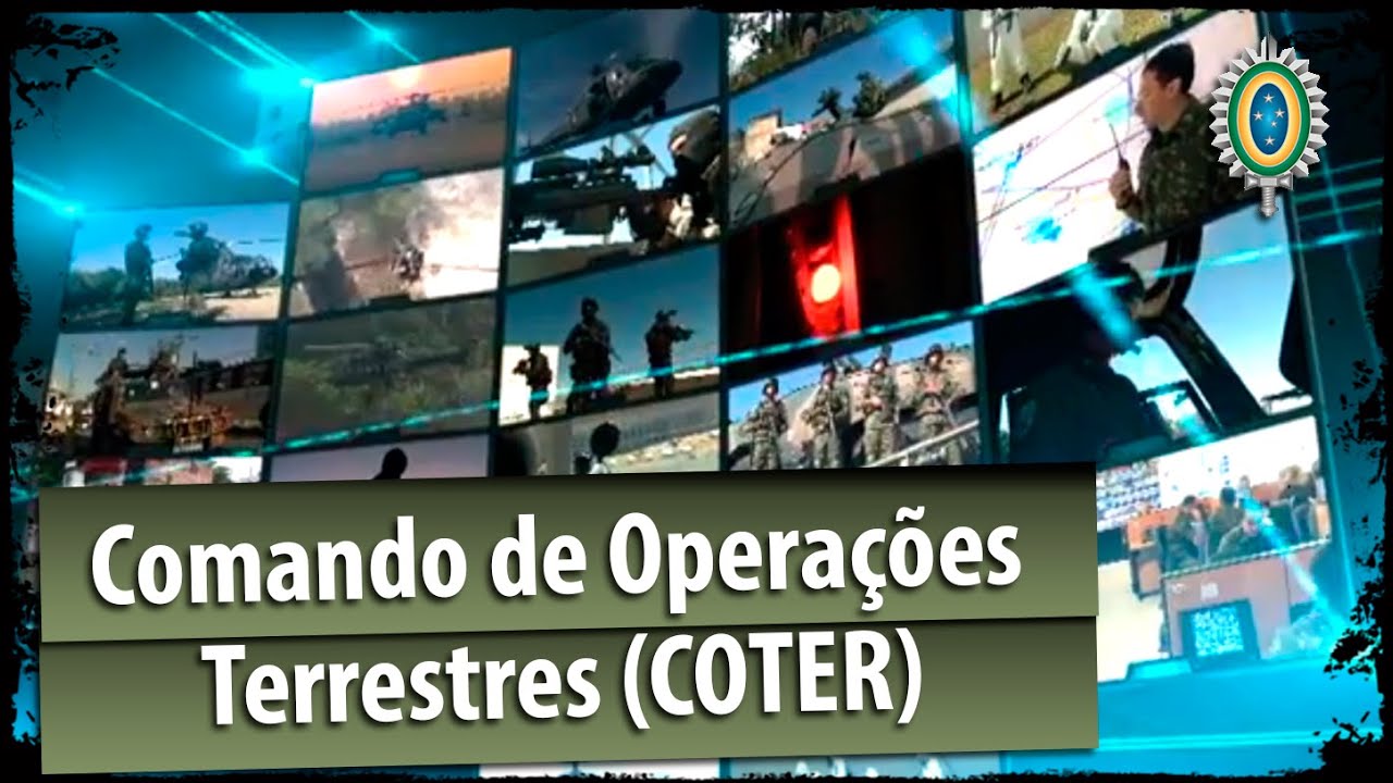 Conheça o seu Exército - Comando de Operações Terrestres (COTER) - YouTube