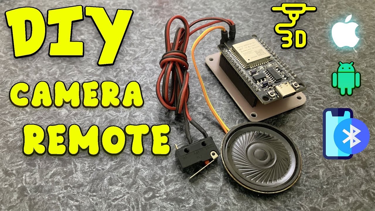 DIY ESP32 Camera Remote | Android & iOS - YouTube