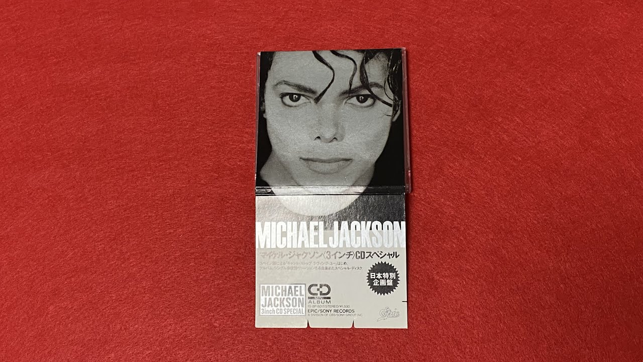 3 Inch CD Special (Japan) - Michael Jackson Unboxing - YouTube