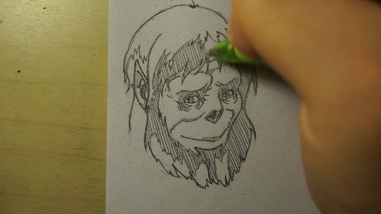 How to Draw the Beast Titan from Attack on Titan - YouTube