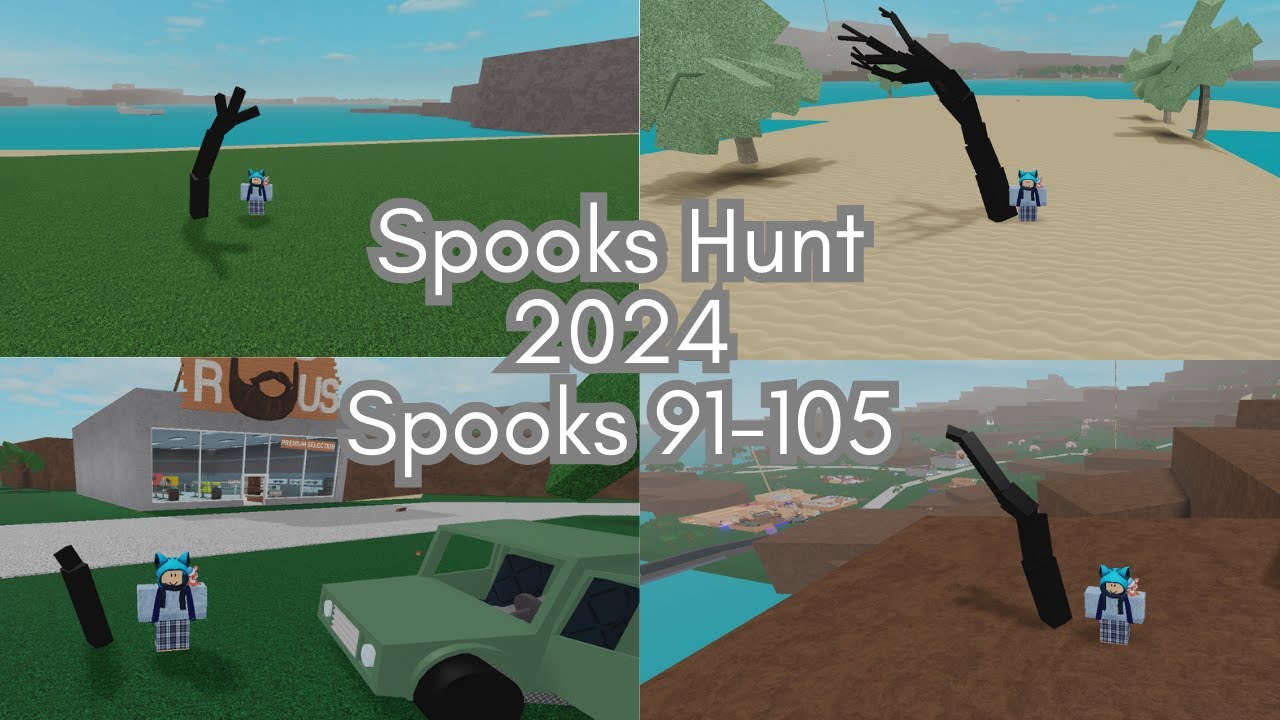 Lumber Tycoon 2 - Spook Hunt 2024 I Spooks 91 to 105 - YouTube