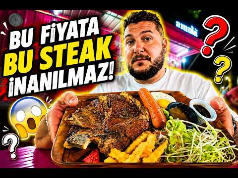 Tayland Pattaya'da Bu Fiyata Böyle STEAK Olur mu? 😱 Fiyat Performans Efsanesi