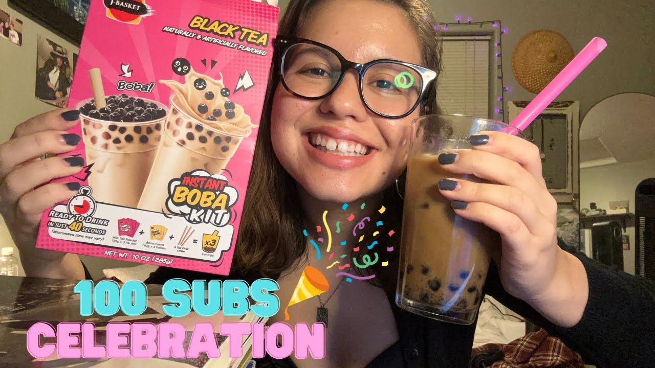 Attempting to make BOBA! Plus, 100 subscribers special!!! - YouTube
