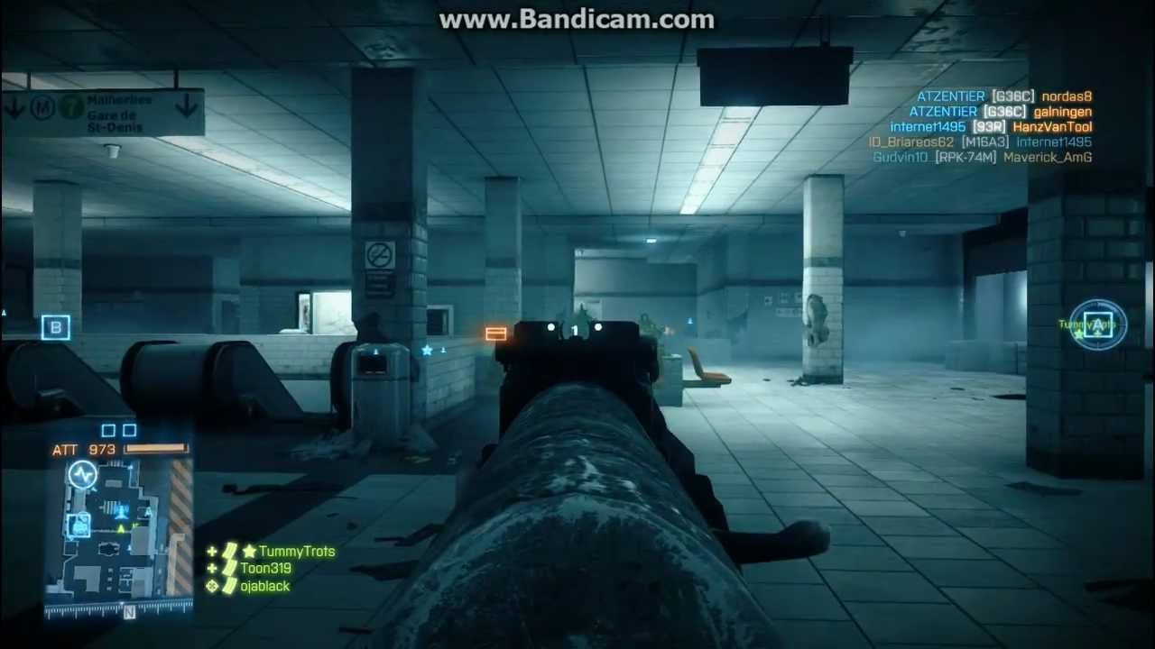 BF3 Gameplay - Operation Metro - YouTube
