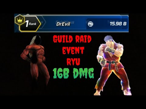 KOFAS Guild Raid Ryu 16B Dmg By A9 UE Saiki | SF6 vs KOF. The King of ...