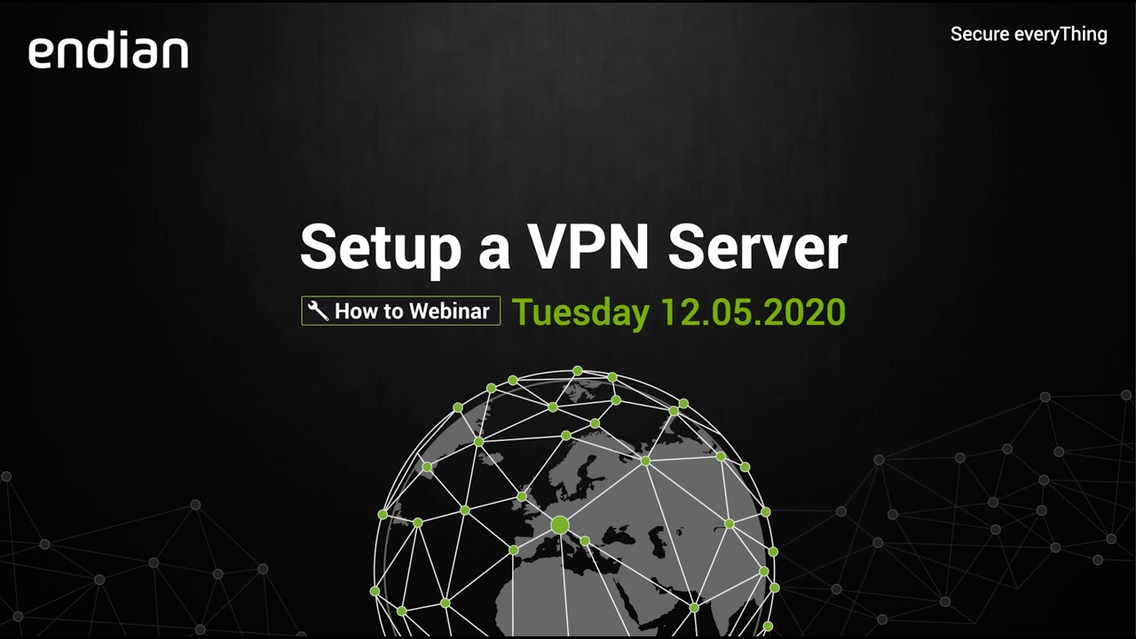How to Webinar: Setup a VPN Server - YouTube