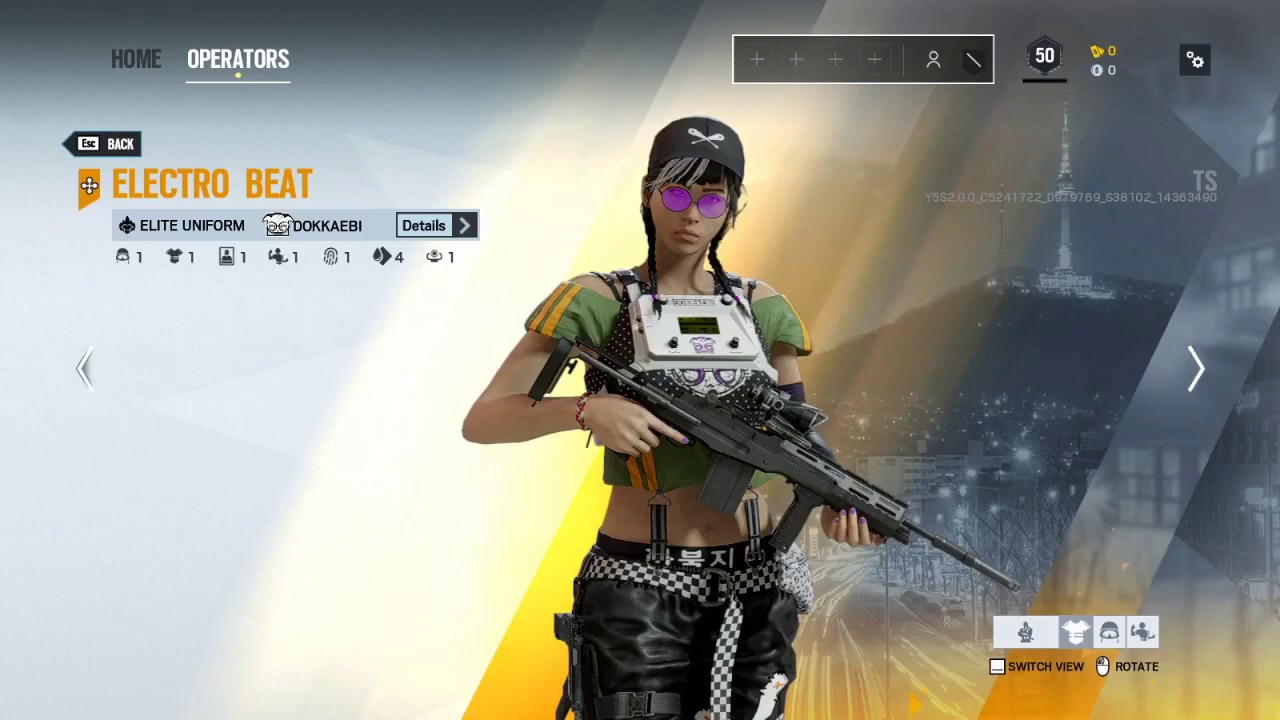 Dokkaebi elite MVP Animation Rainbow Six Siege Operation Steel Wave ...