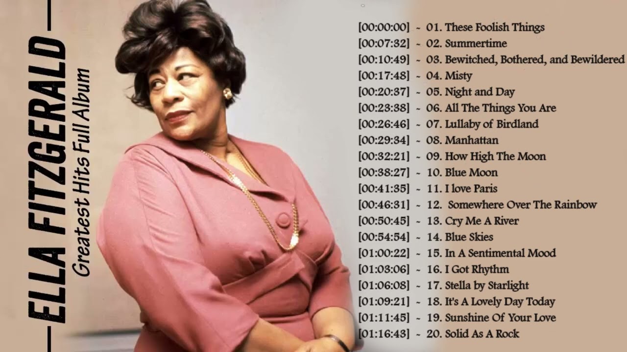 Ella Fitzgerald - The Gershwin Song Book ( Full Album) - YouTube