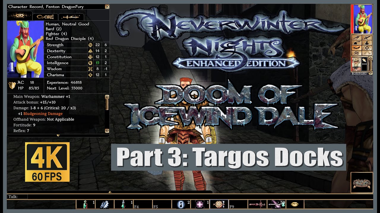 Neverwinter Nights Enhanced Edition Doom of Icewind Dale Part 3 - YouTube