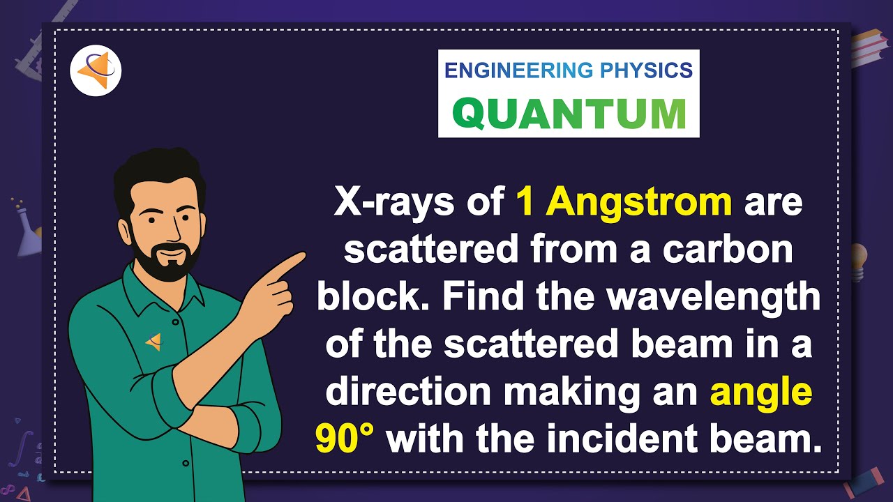 (V18-M1-Phy) Prob-10: X-rays of 1 Angstrom scattered from a carbon ...