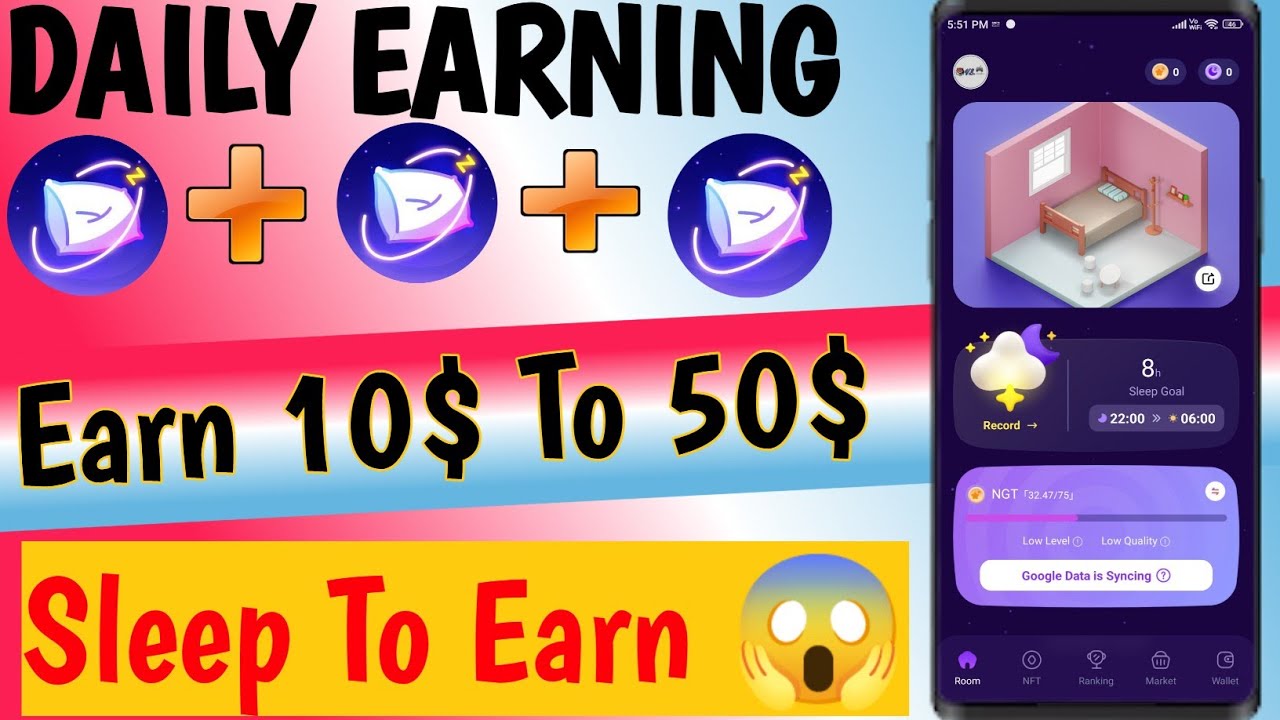 Daily Earning 1$ To 10$ | New Crypto Loot Today | Gosleep | Earn For Better Sleep On Arbitrum ...