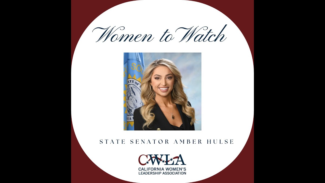 Women to Watch: State Senator Amber Hulse - YouTube