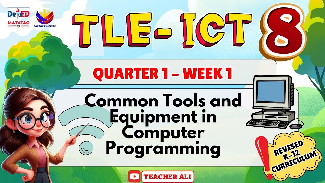 GRADE 8 TLE-ICT QUARTER 1 WEEK 1 REVISED K-12- Common Tools and ...