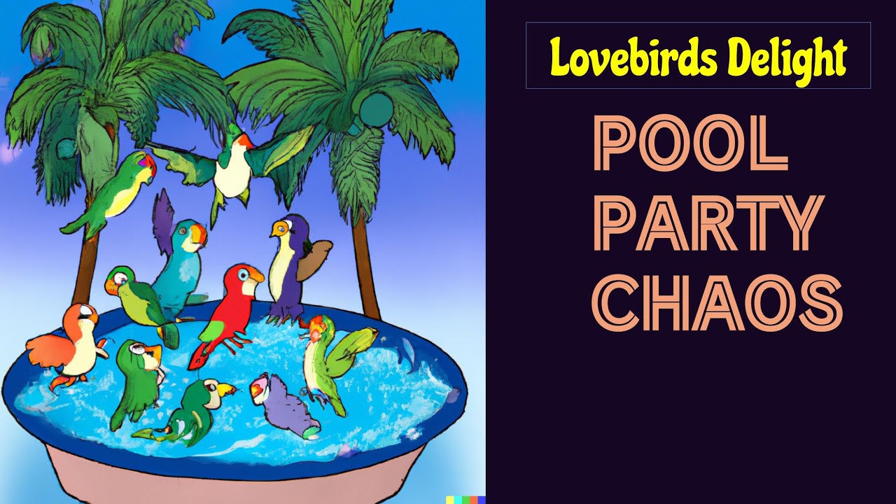 Lovebird POOL PARTY: Flock CHAOS Ensues! - YouTube