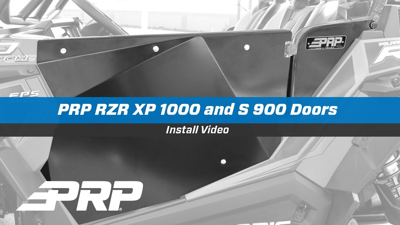 PRP RZR XP 1000 and S 900 Door Installation - YouTube