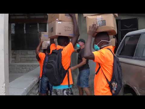 FMSC Manna Pack in Haiti (Distribution) - YouTube