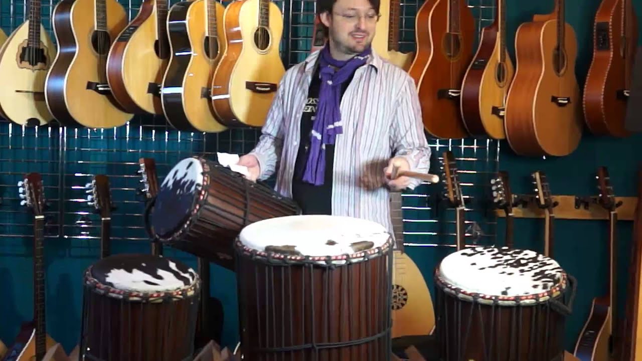 Djun Djun Drums - Dunun - YouTube