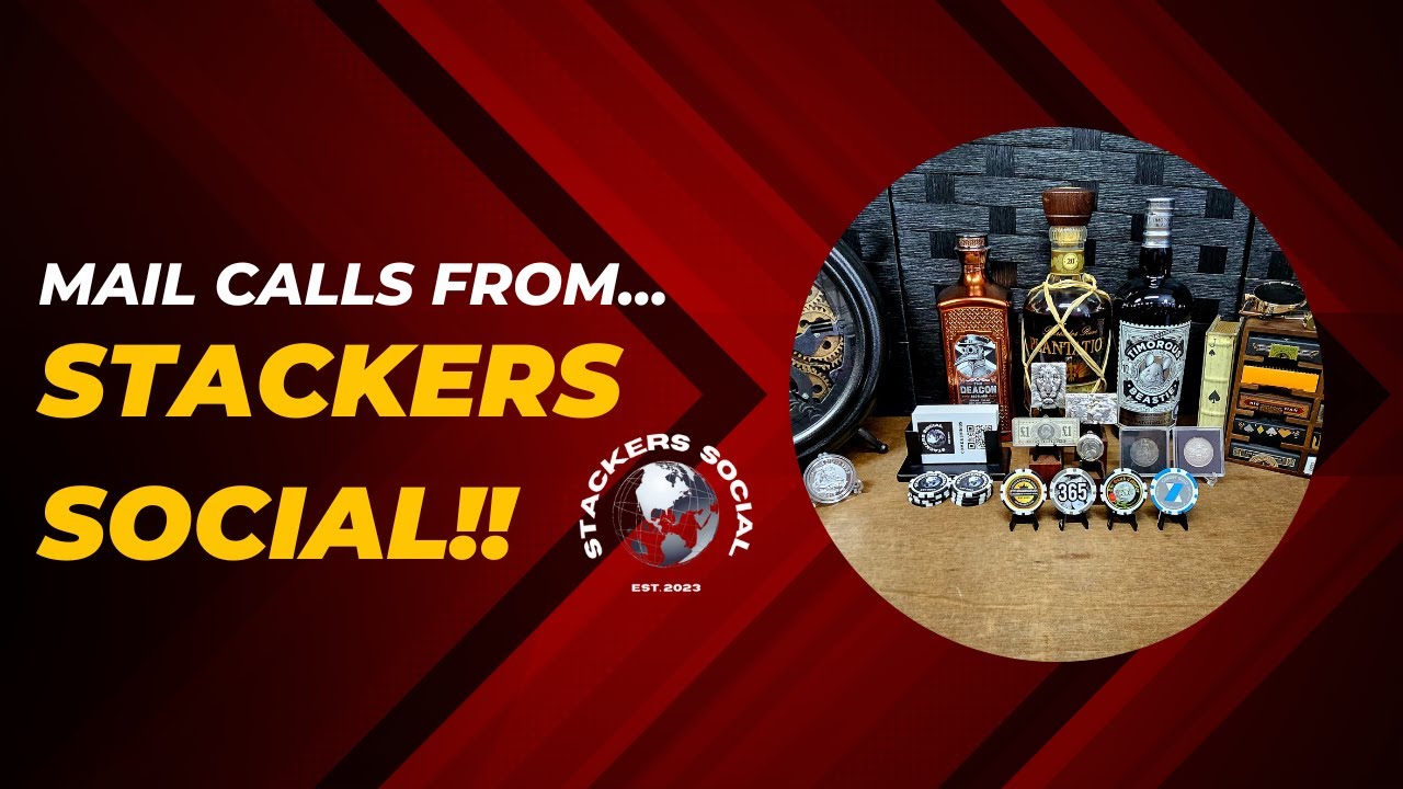Stackers Social Mail Calls and a UNIQUE COIN!! - YouTube