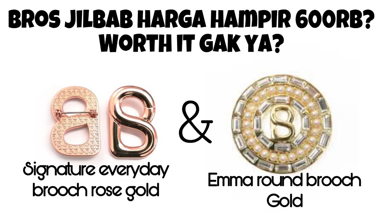 Review jujur brooch buttonscarves (signature everyday & emma round ...