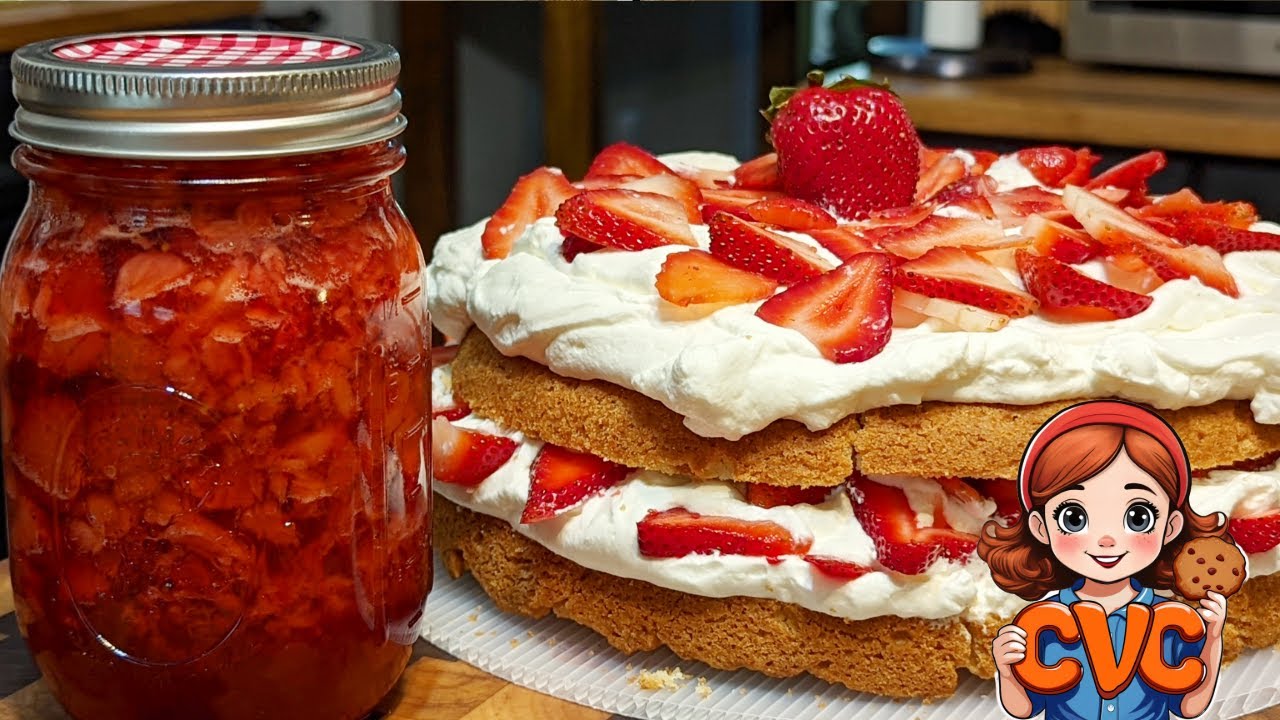 Strawberry Topping Recipe for Desserts - Good Southern Cooking - Step by Step - How to Cook ...