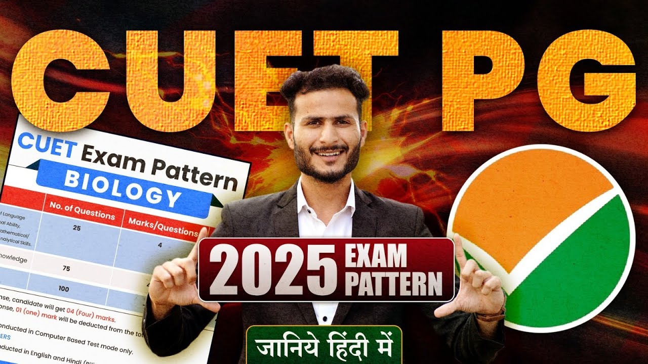 CUET PG 2025 Exam Pattern: New Paper Changes Revealed! - YouTube