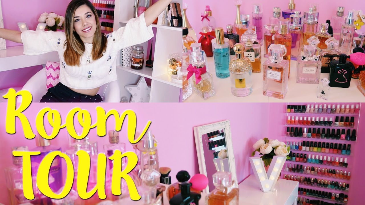 ROOM TOUR: la MIA STANZA dei TRUCCHI! Vanessa Ziletti ♡ - YouTube