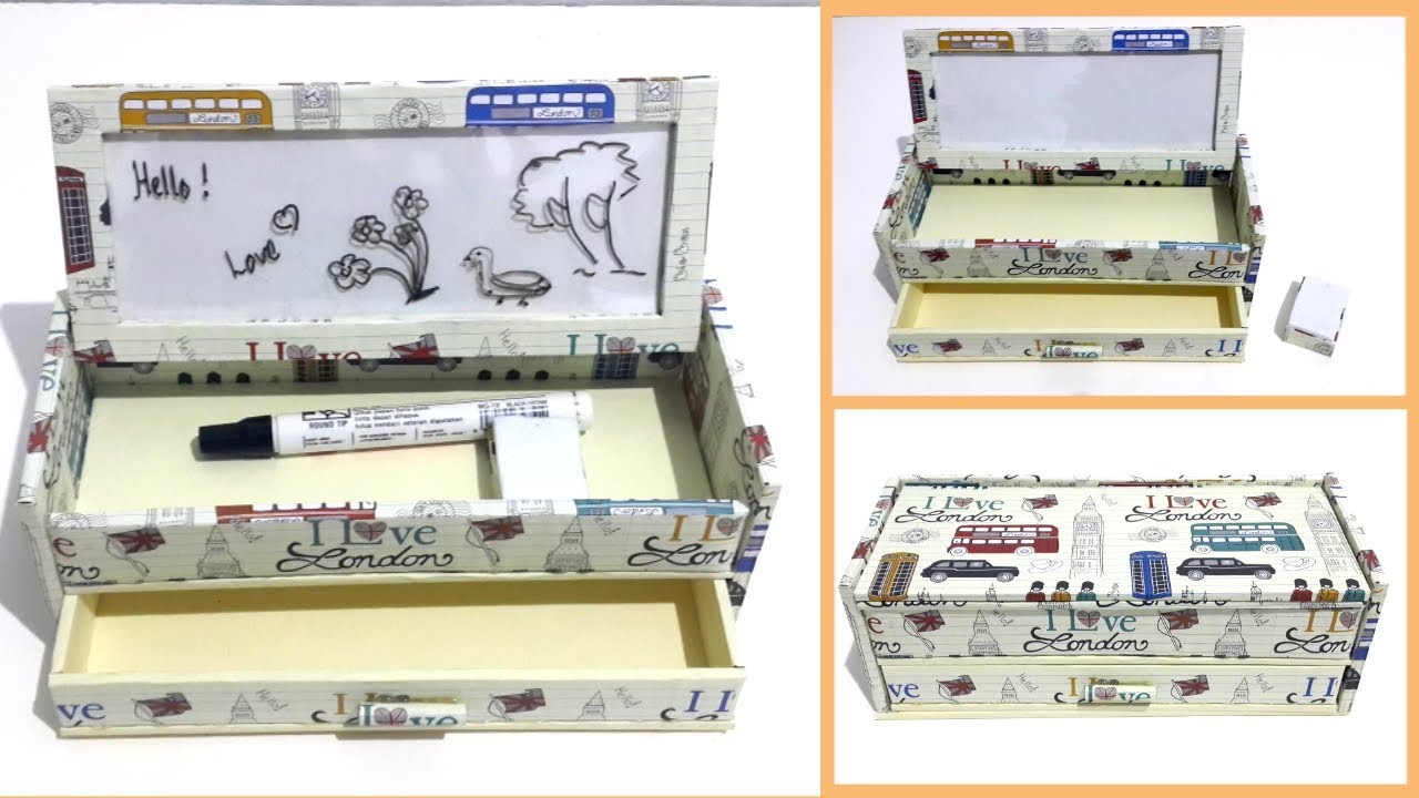 DIY Pencil Case - YouTube