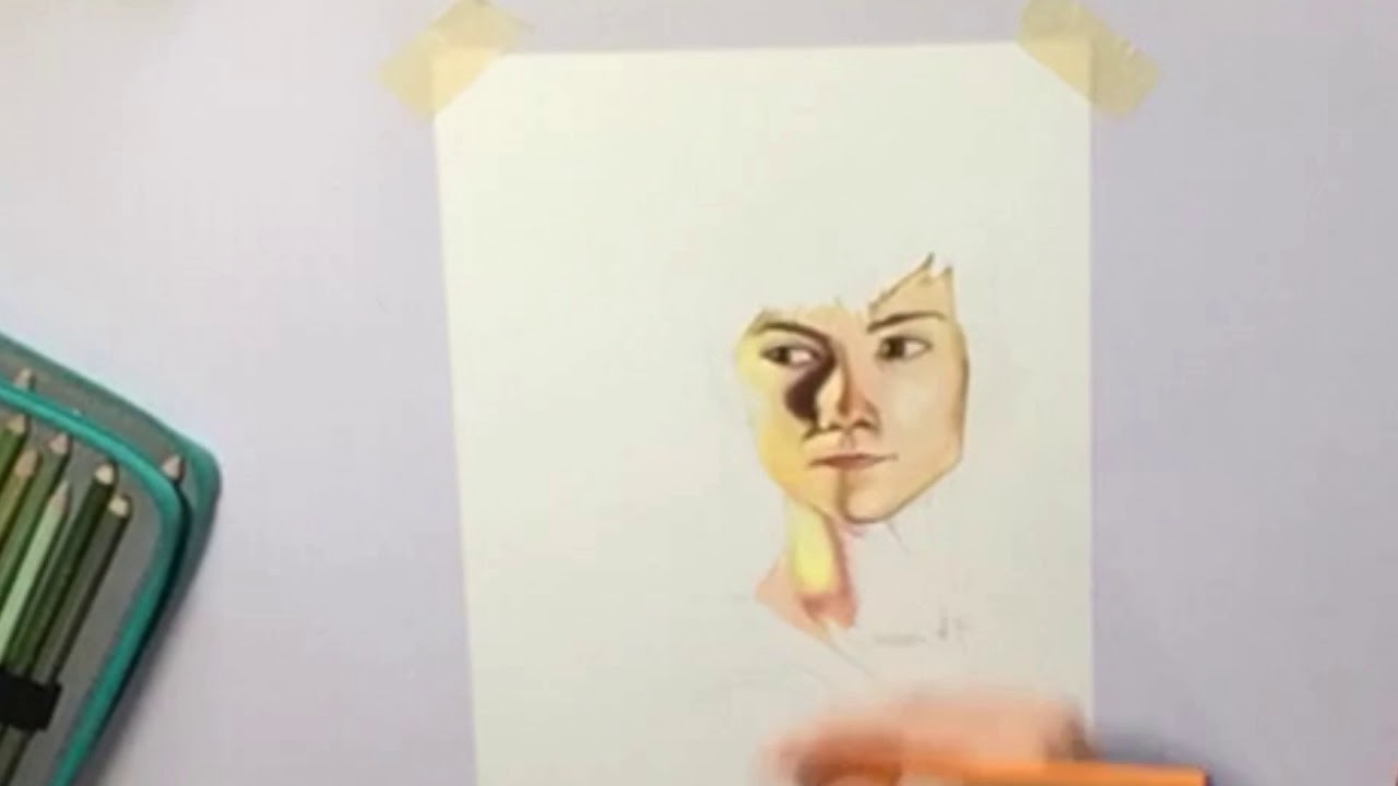 Drawing Newt (The Maze Runner) | timelapse - YouTube