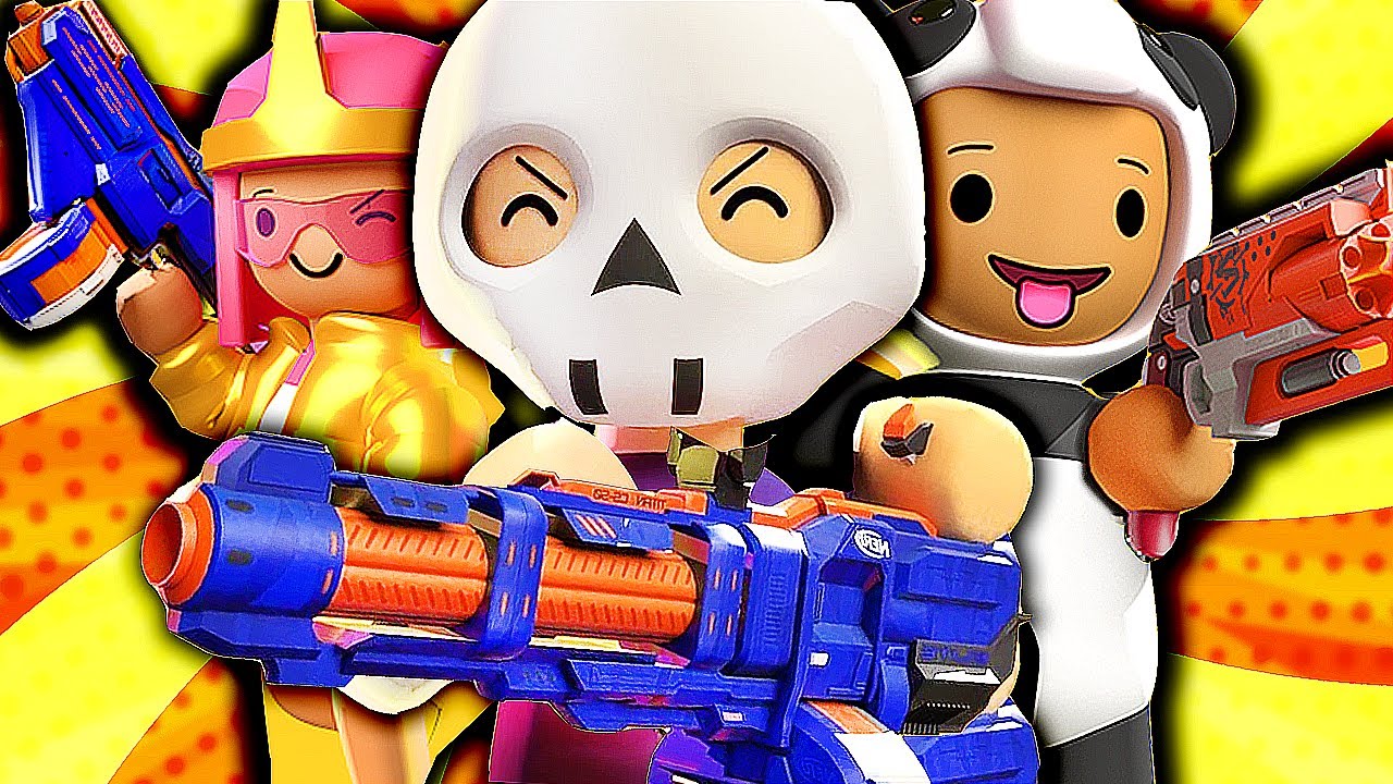 MAIOR GUERRA NERF! *nerf epic pranks * - YouTube