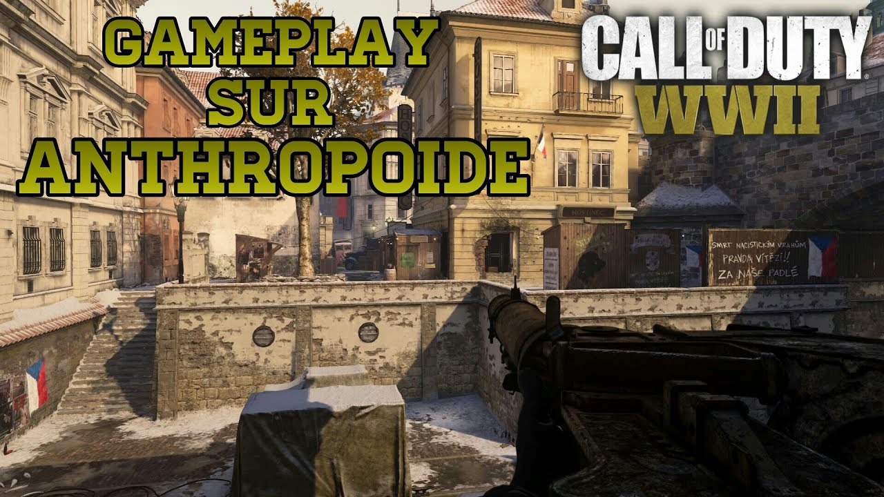 COD WWII | GAMEPLAY SUR ANTHROPOID | DLC THE RESISTANCE - YouTube