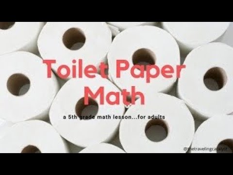 Toilet Paper Math - YouTube