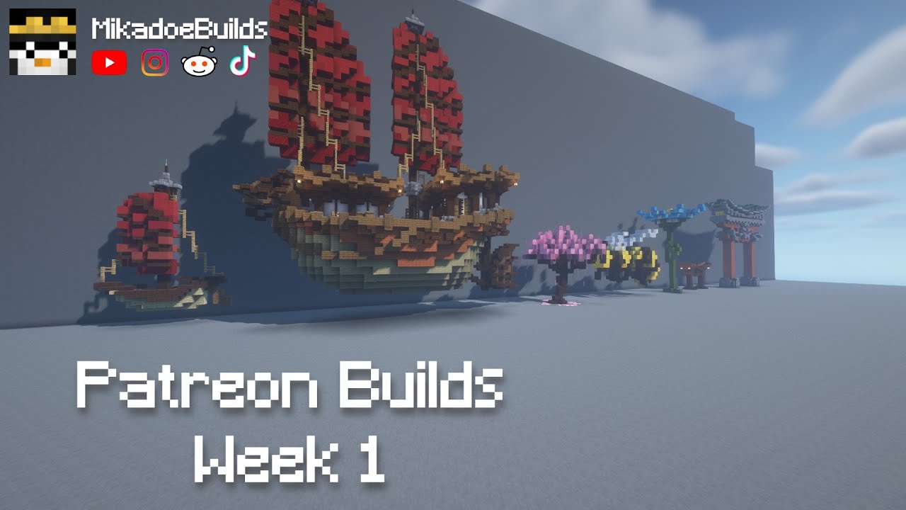 Patreon Builds: Week 1 - YouTube