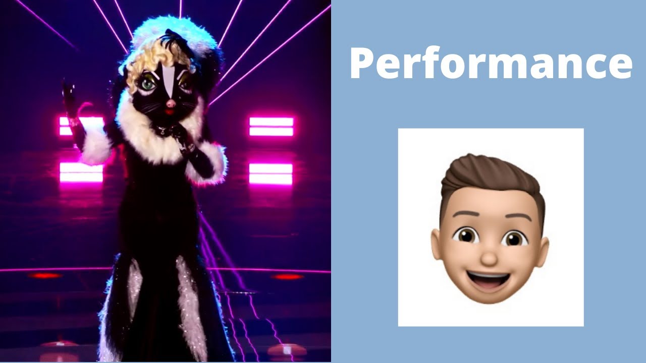 Masked Singer Season 6 Skunk Perfoms Diamonds - YouTube
