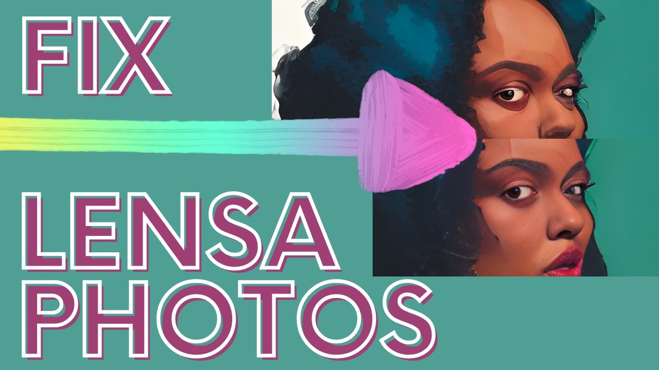 FIX YOUR LENSA APP AI PHOTOS - YouTube