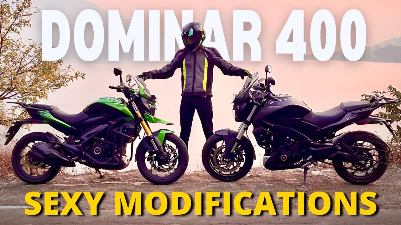 Bajaj Dominar 400: Amazing Modifications to Boost Looks & Performance ...