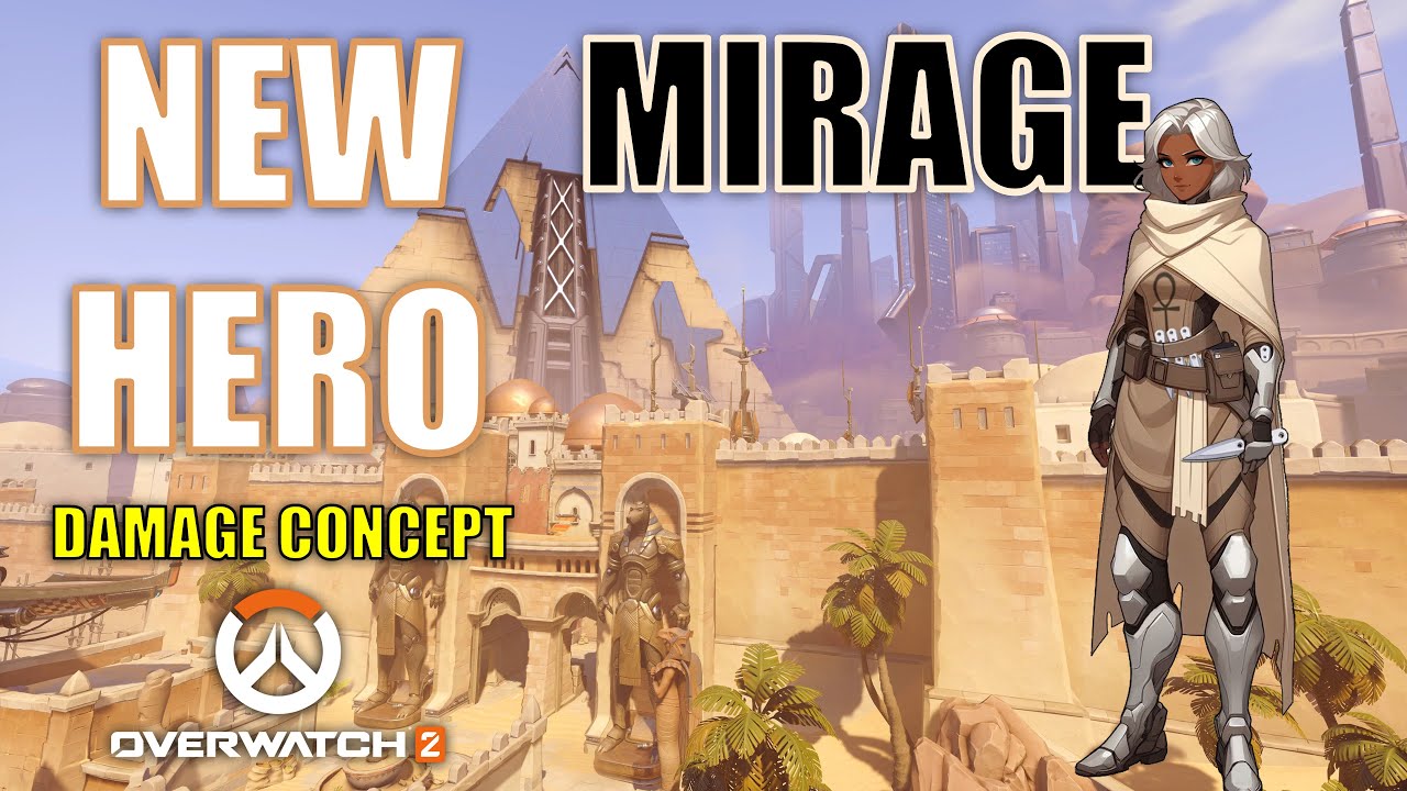 Overwatch 2 - New Hero MIRAGE Concept | Abilities & Backstory - YouTube
