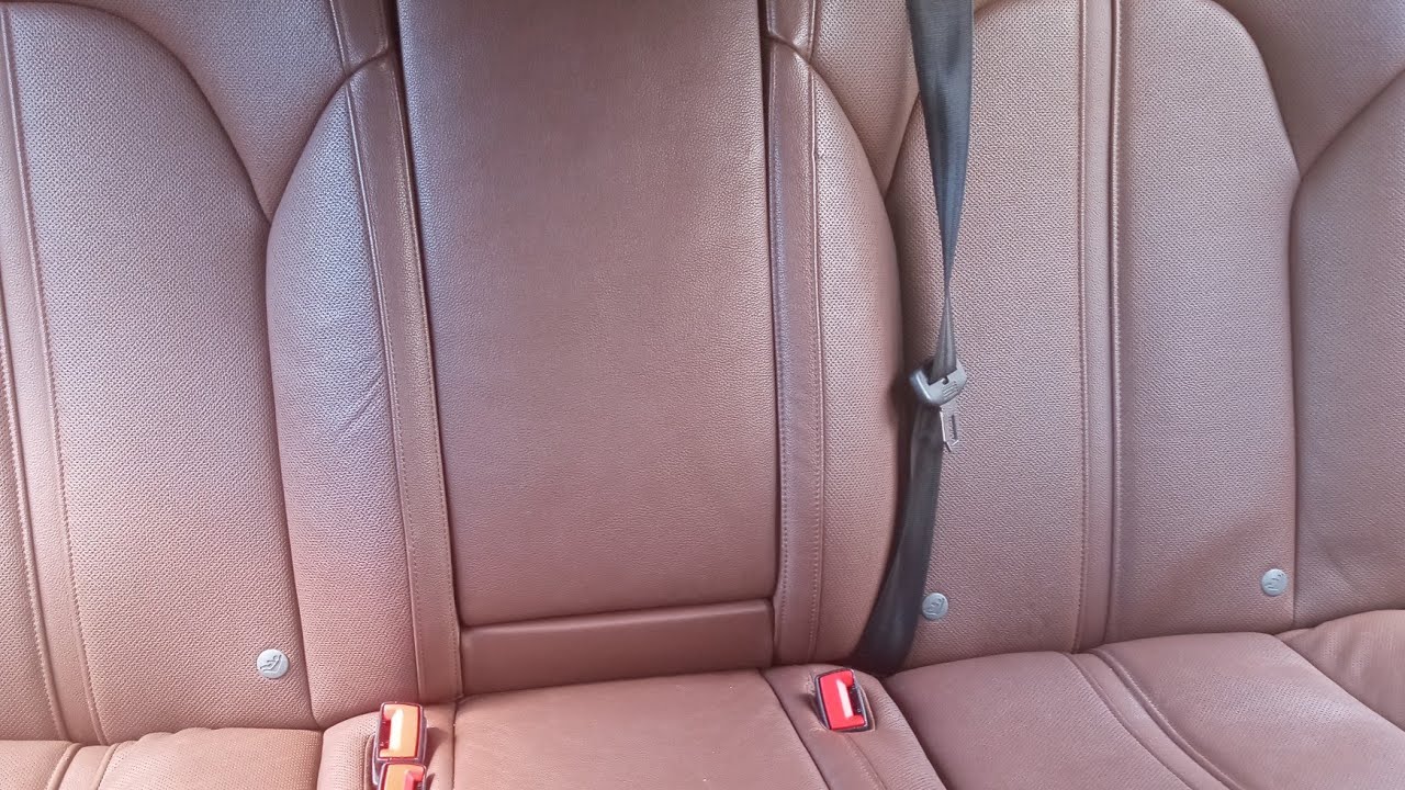 Audi rear seat removal - YouTube